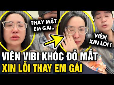 Tiktoker Viên Vibi BẬT KHÓC XIN LỖI mọi người vì những phát ngôn của em gái VỀ ĐÁM CƯỚI | Tin 3 Phút