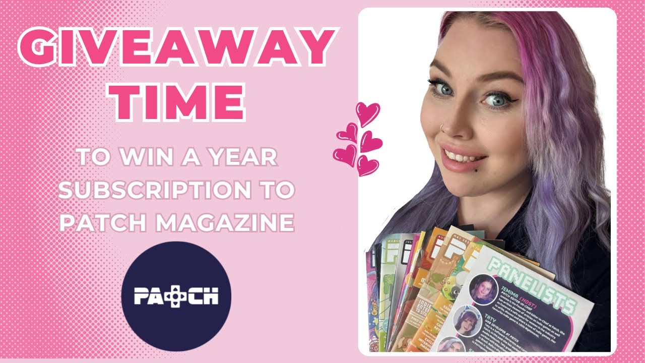 GIVEAWAY with Patch Magazine - YouTube
