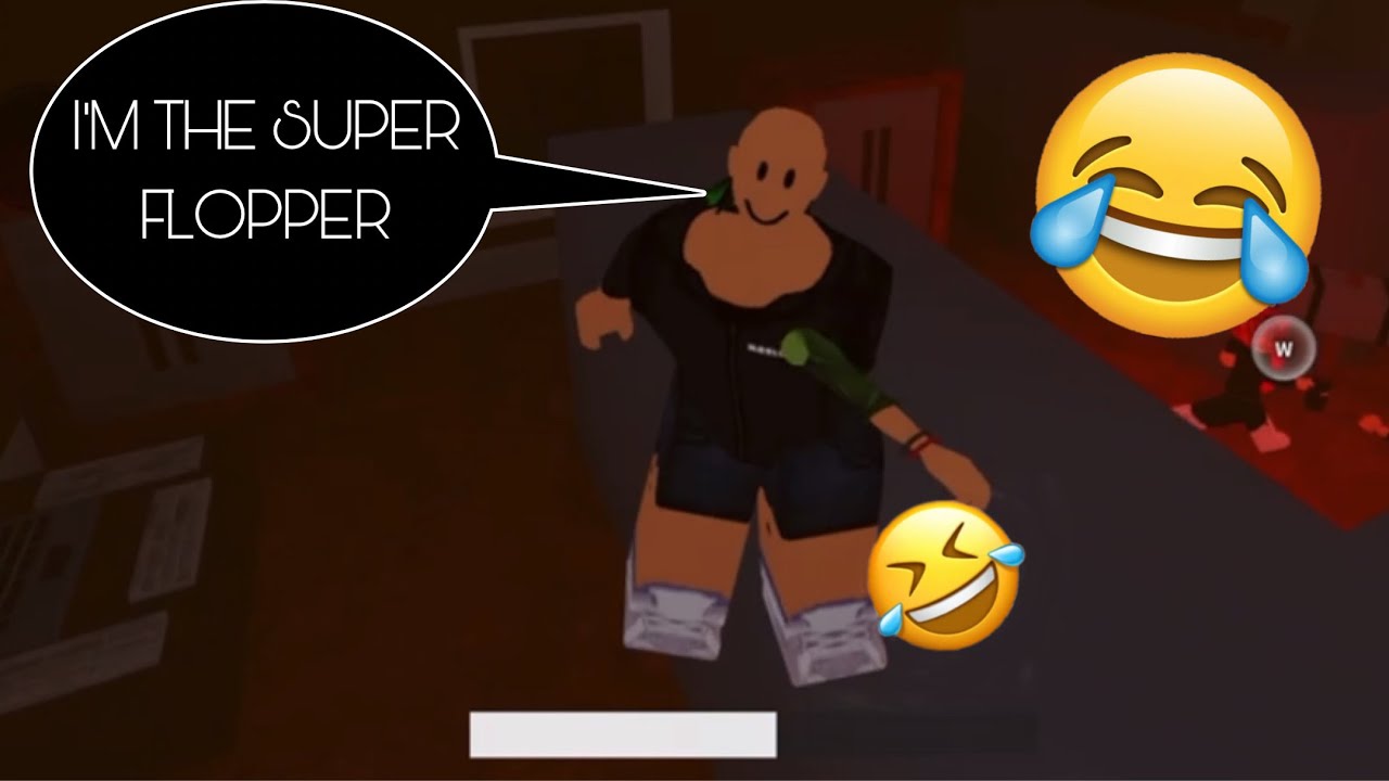 I’M THE SUPER FLOPPER 😂😂😂 (Roblox Flee The Facility ...