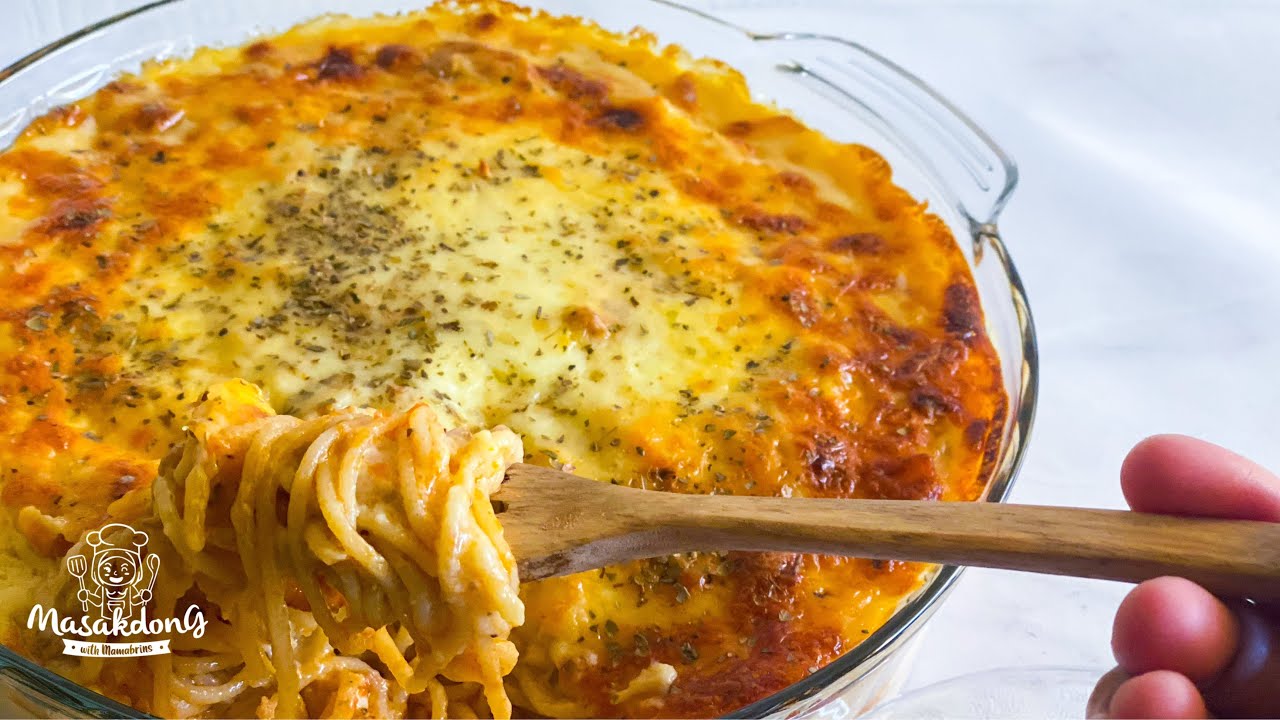 PASTA PANGGANG! Spaghetti Bruleè Super Creamy. - YouTube