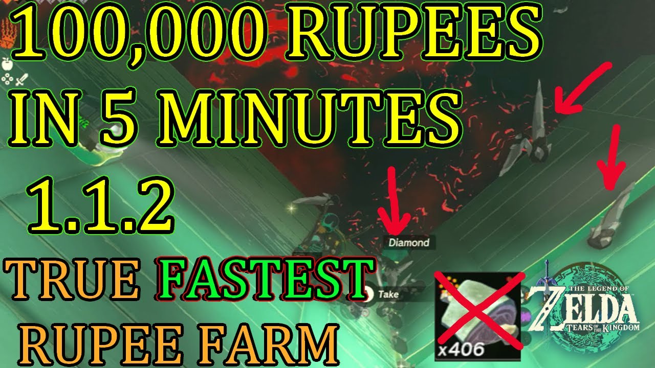 Get 100,000 Rupees In 5 Minutes Patch 1.1.2 Literally RAIN Diamonds for ...