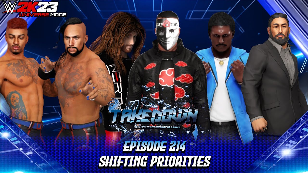 WWE 2K CAW Universe Mode | DCA Takedown Episode 214 - Shifting ...