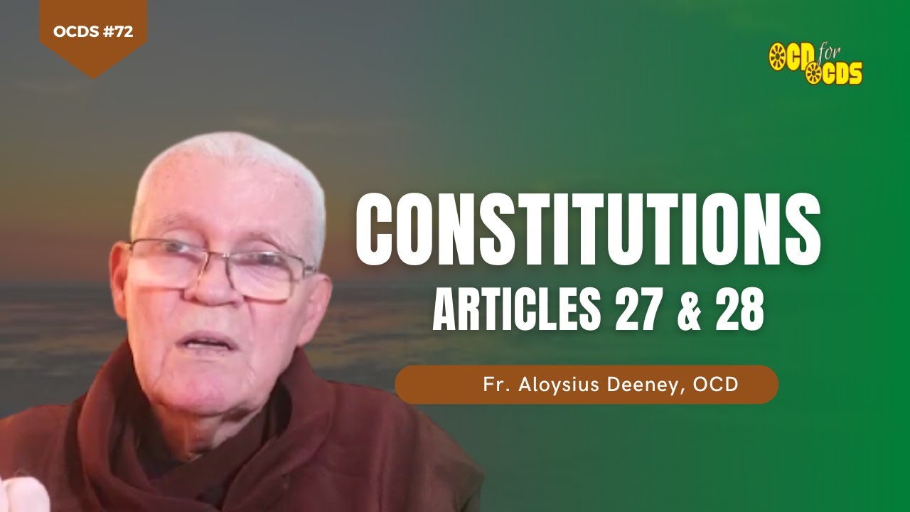 OCDS #72 - Constitutions Articles 27 & 28 - YouTube