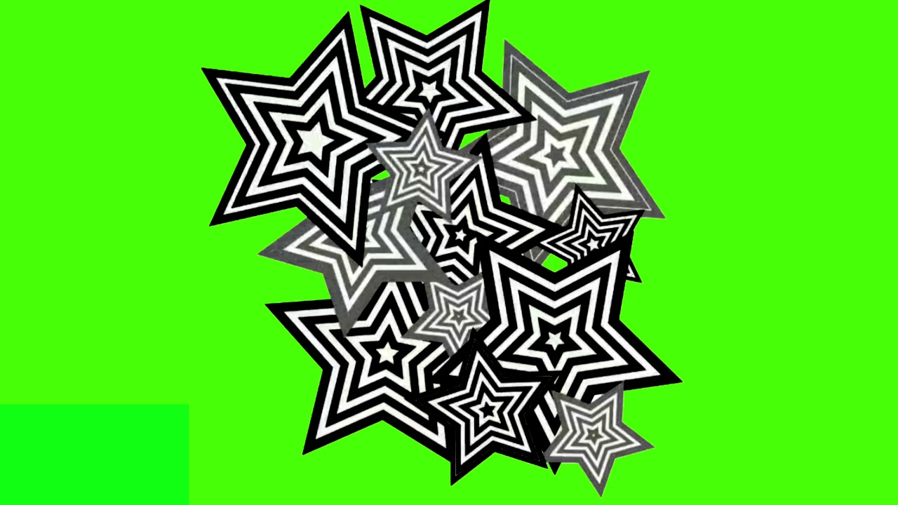 Persona 5 Animated Stars Looped (Green Screen) - YouTube