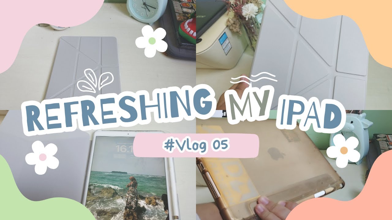 REFRESHING MY IPAD LOOK, NEW CASE!!! - YouTube