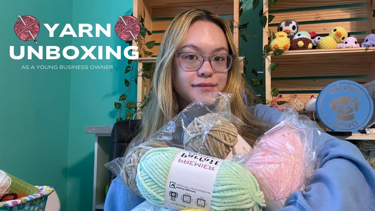 Premier yarn unboxing!🧶 - YouTube