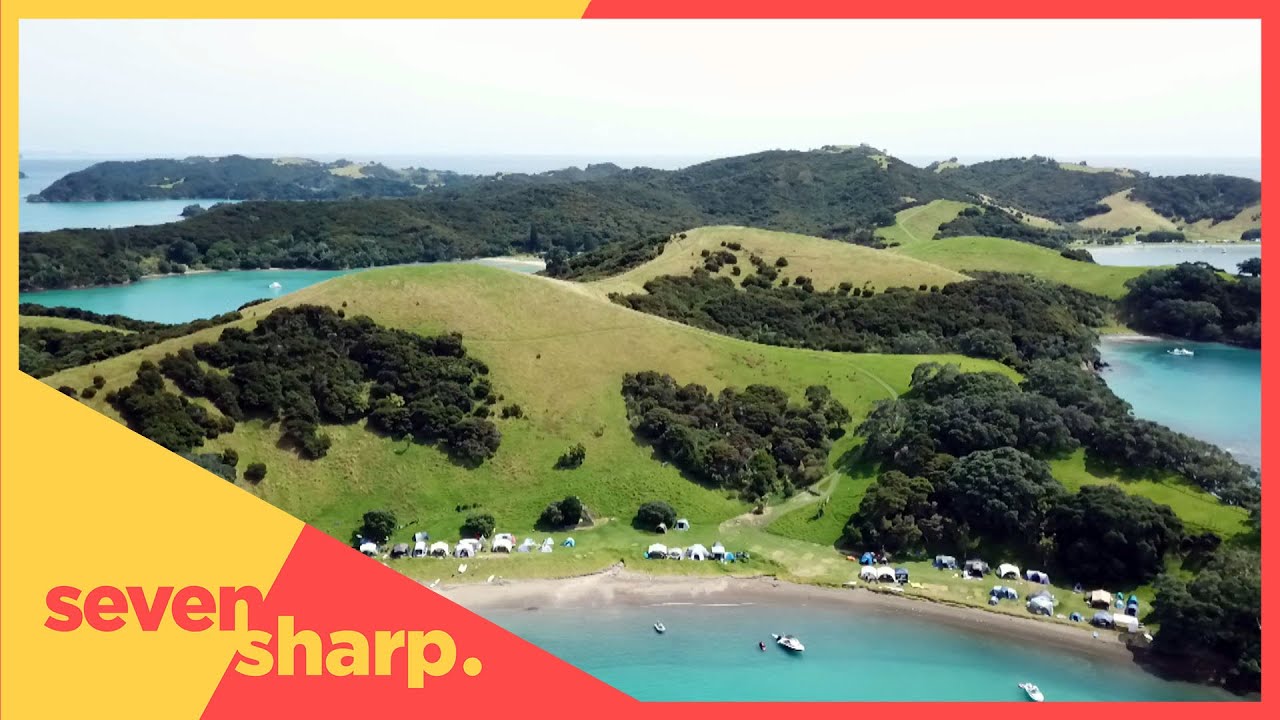 Seven Sharp go to DOC’s most popular campsite - YouTube