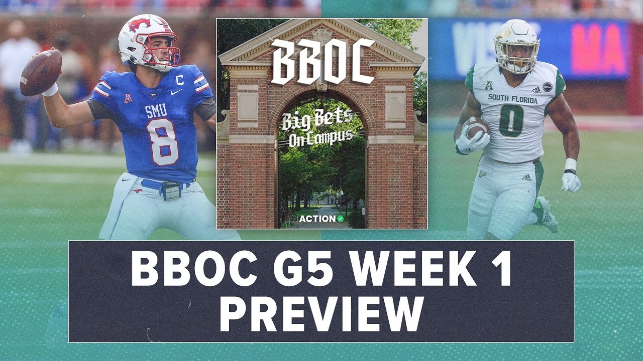 Group of 5 Week 1 Betting Preview | College Football Best Bets from the ...