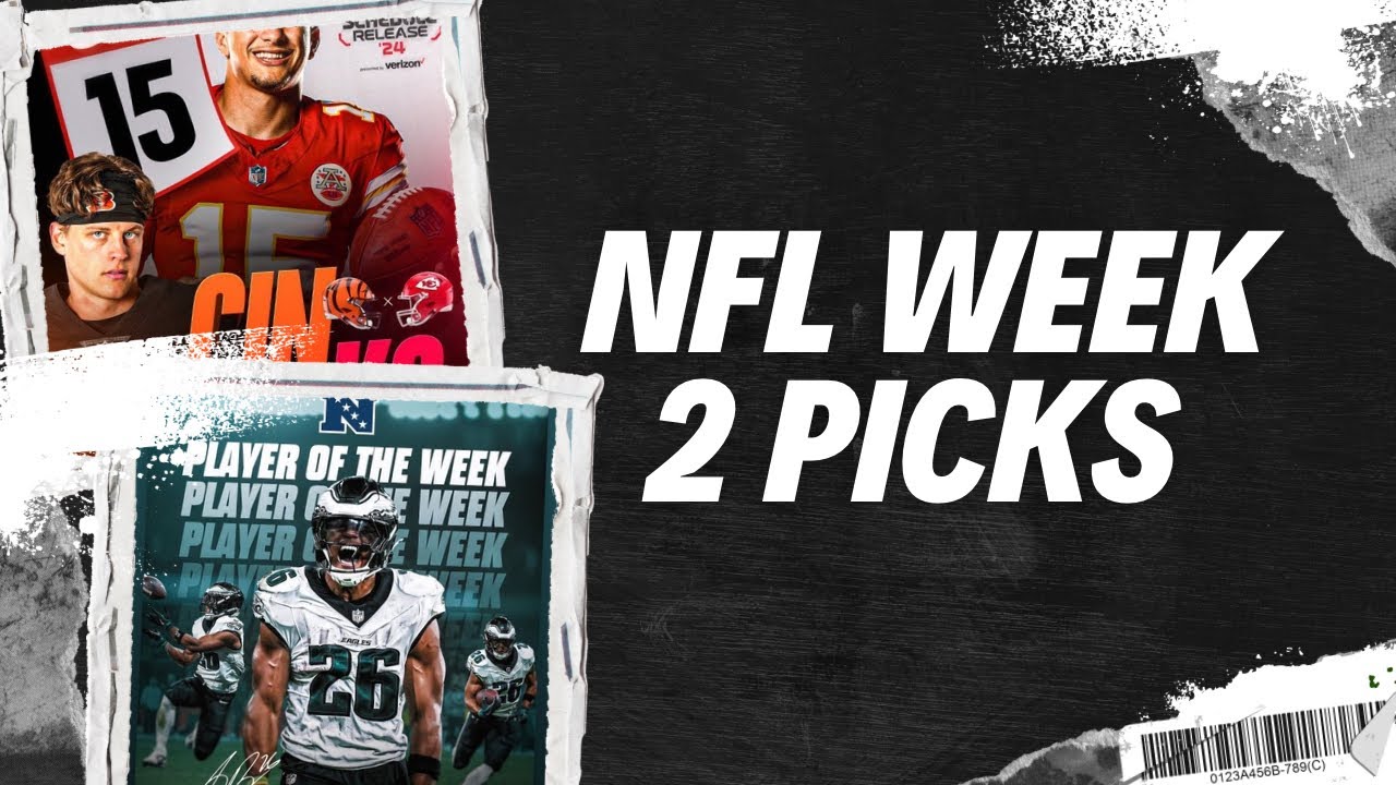 NFL WEEK 2 PICKS AND PREDICTIONS ‼️🦅🎥 - YouTube