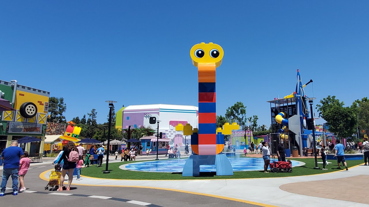Walk Through The LEGO Movie World At LEGOLAND California - YouTube