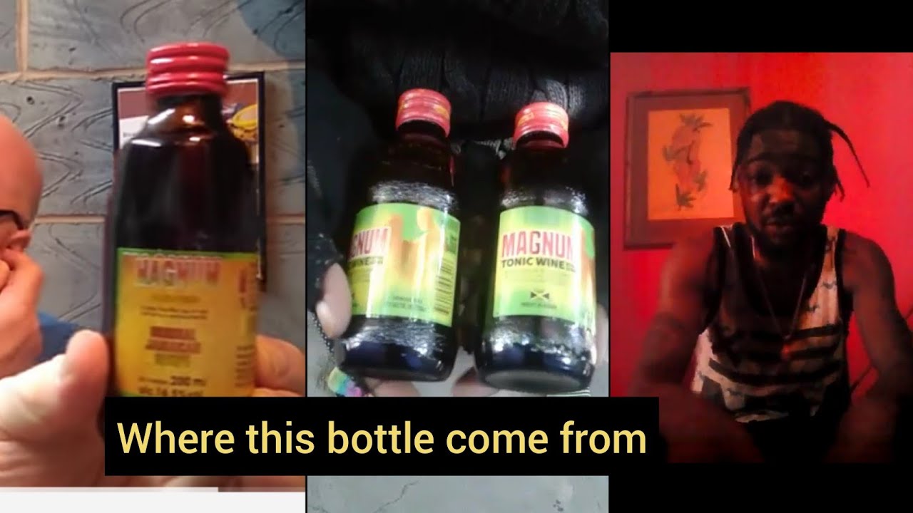 Chinese invent Fake Magnum tonic wine August 18 2019 - YouTube