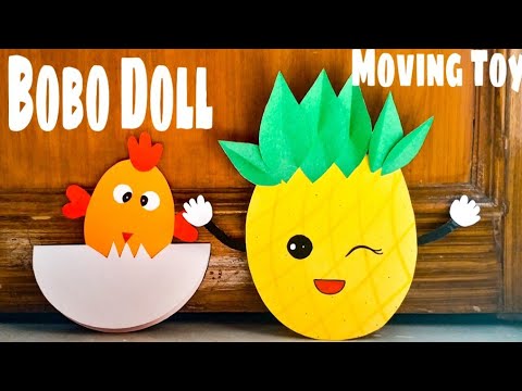 How to make a Bobo Doll|| Moving Toy || Step by step - YouTube