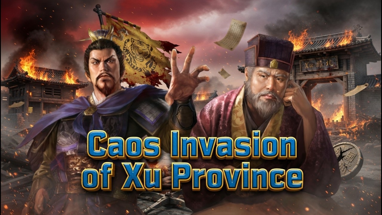 Caos invasion of Xu Province (193 -194) - YouTube