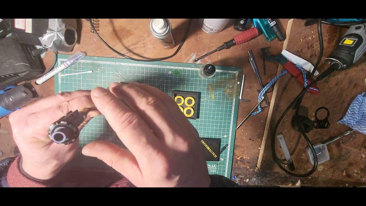 explanation and installation of the Gen 1 Bushmaster MTW hopup ring - YouTube