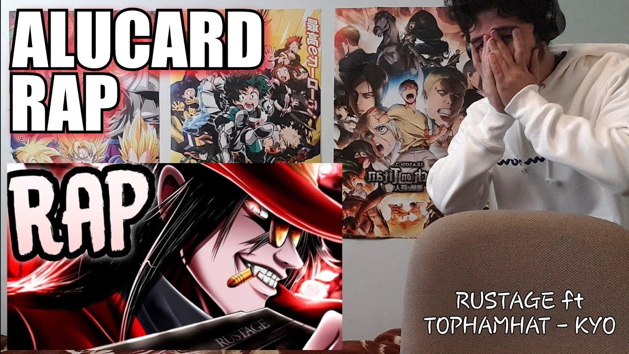 ALUCARD RAP | "Blood" | RUSTAGE ft. TOPHAMHAT-KYO [HELLSING] REACTION ...