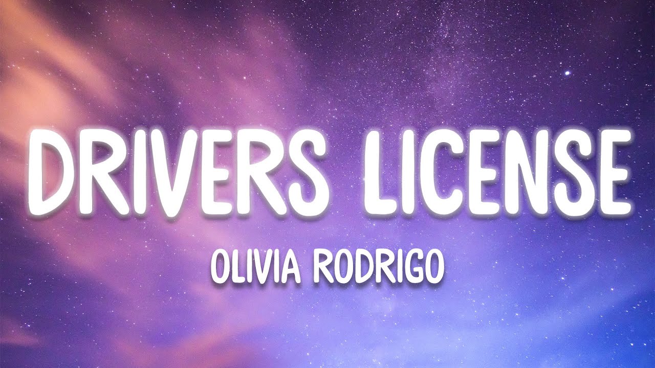 Olivia Rodrigo – drivers license (Lyrics) - YouTube