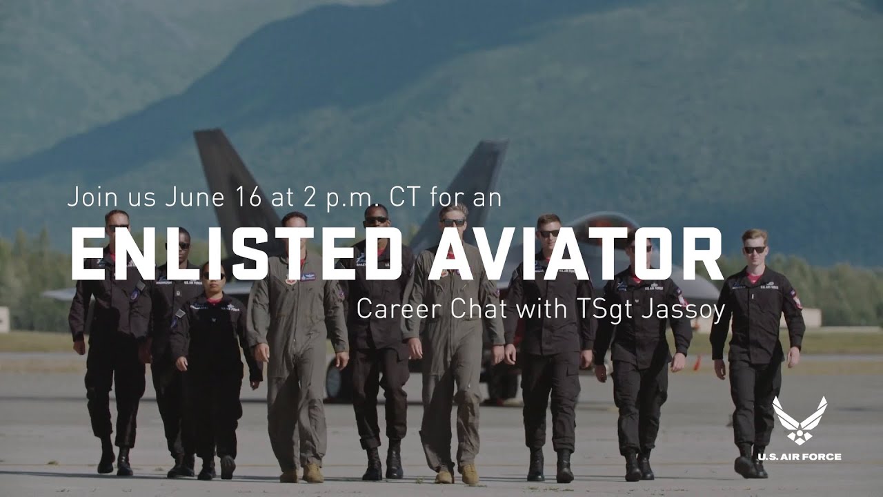 Career Chat with U.S. Air Force Enlisted Aviator (Teaser) - YouTube