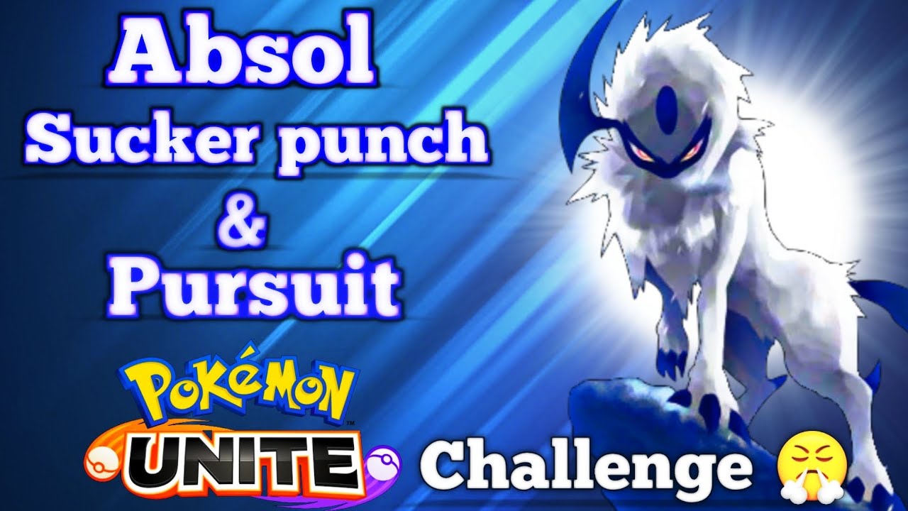 Challenge Complicated 🔥| Absol Best Moveset 😤 | In Pokemon Unite ️ ...