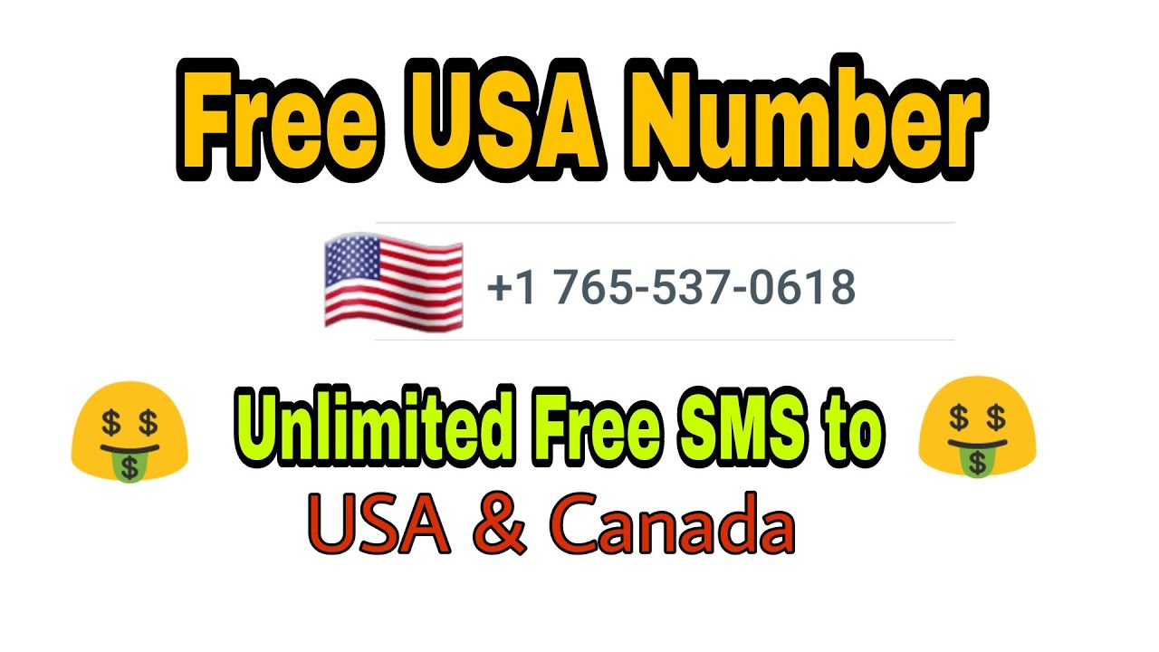 How To Get Free USA Number | Free USA Number kaise paye. - YouTube