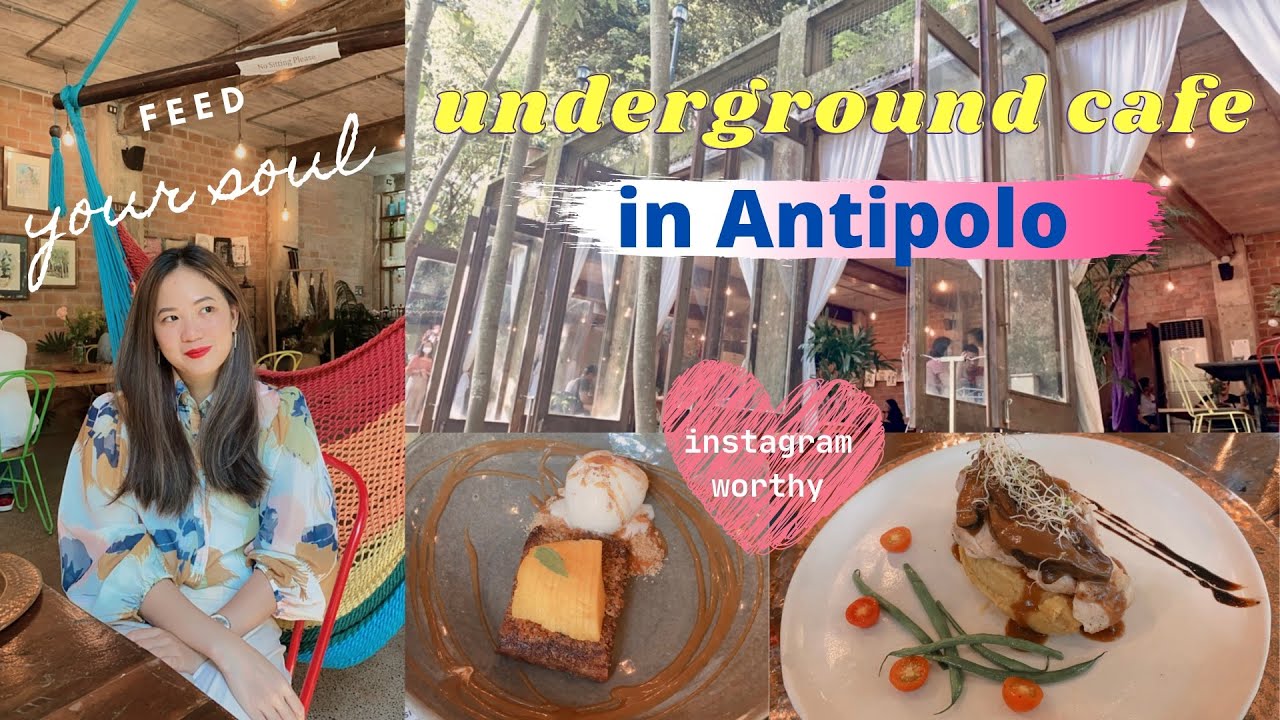 Burrow Cafe | An Underground Cafe in Antipolo, Rizal - YouTube
