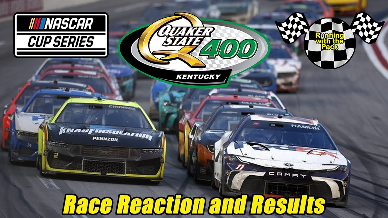 🔴 NASCAR Cup Series Quaker State 400 @ Atlanta Motor Speedway Play by ...