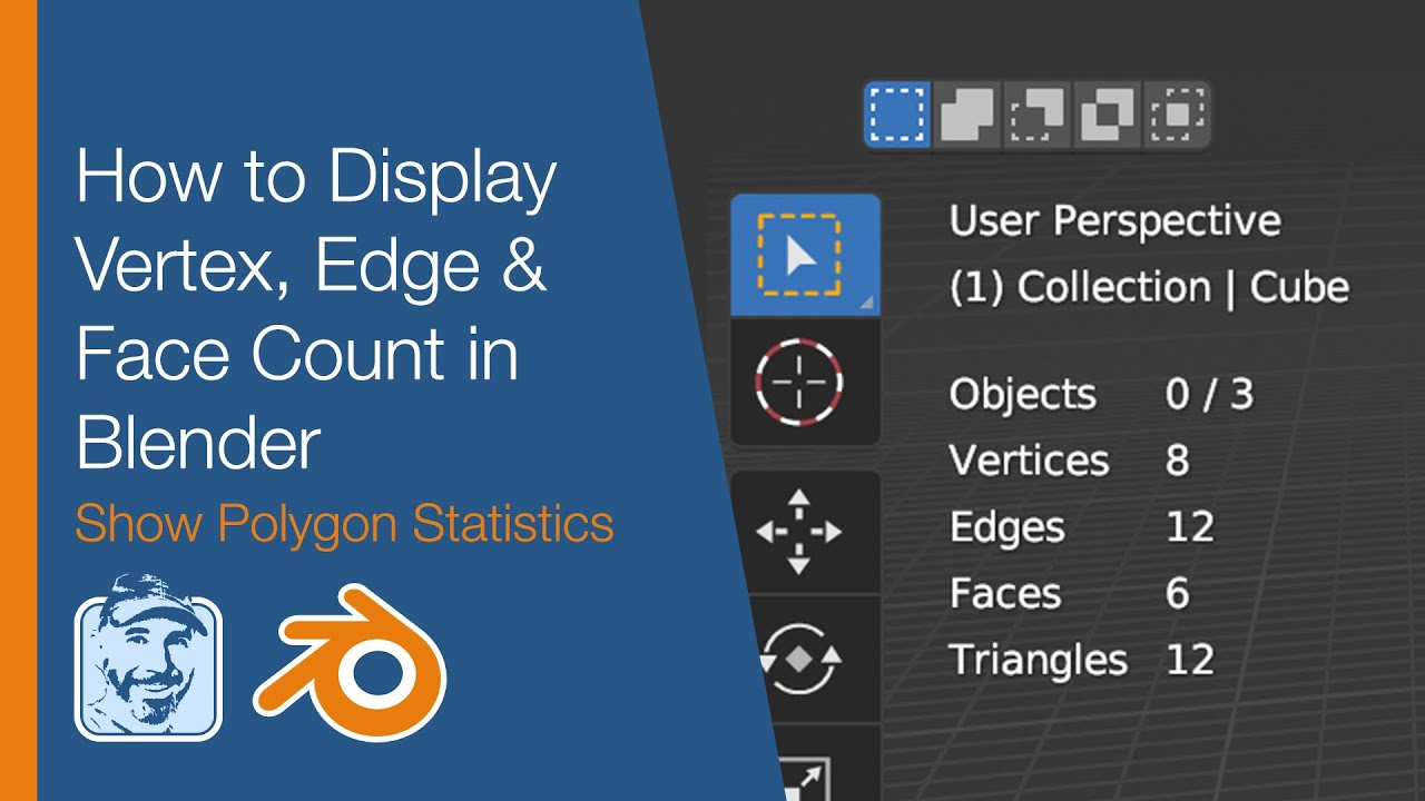 How To Display Vertex Edge Face Count In Blender Show Polygon how-to-display-vertex-edge-face-count-in-blender-show-polygon