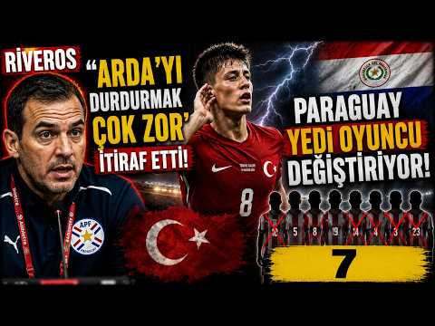 PARAGUAY EFSANESİ KORKTULAR! THURAM ÖVDÜ! ARDA, HAKAN, KENAN EKSENİ DEVREYE GİRİYOR!
