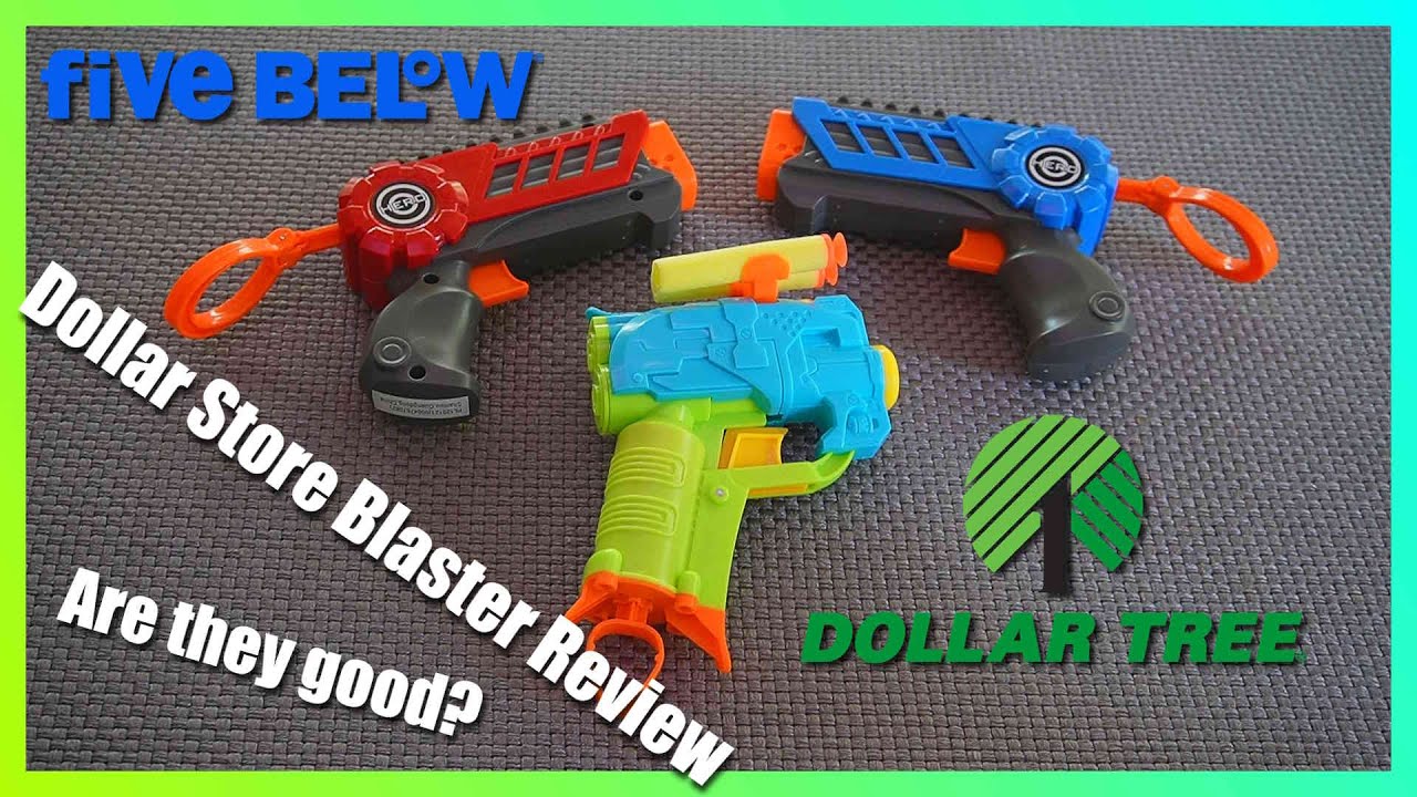 Dollar Store Blaster Review! (Are they good?) - YouTube
