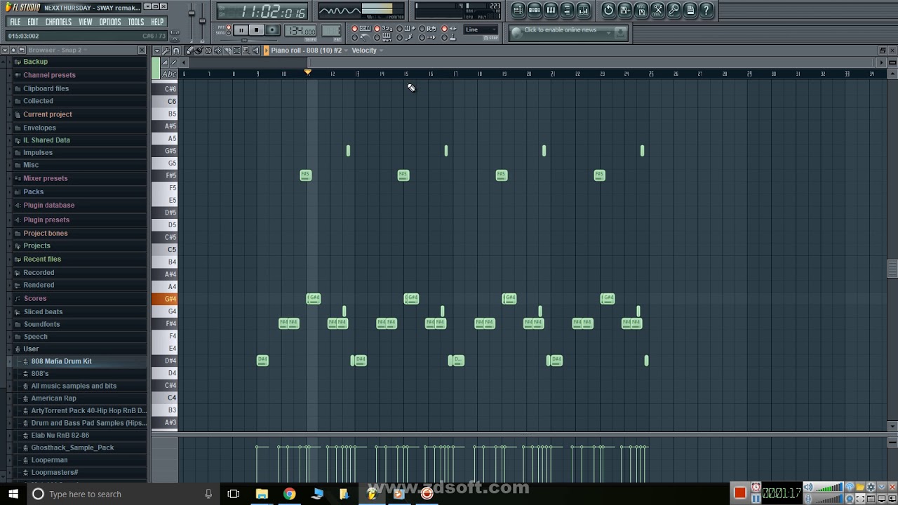NEXXTHURSDAY - Sway (Fl Studio ECEE Remake) - YouTube