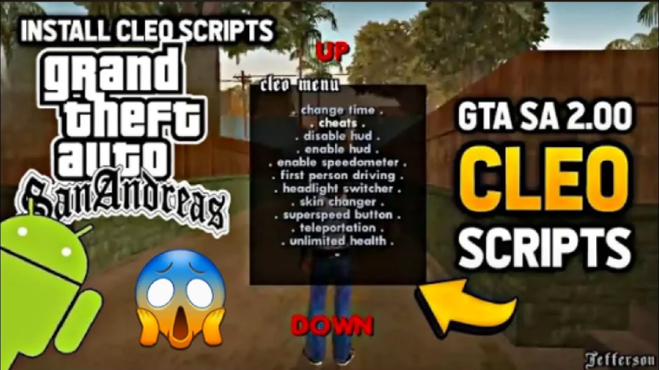 How To Install Cleo Mod Menu In GTA San Andreas Android 😱 | Cleo Cheat ...