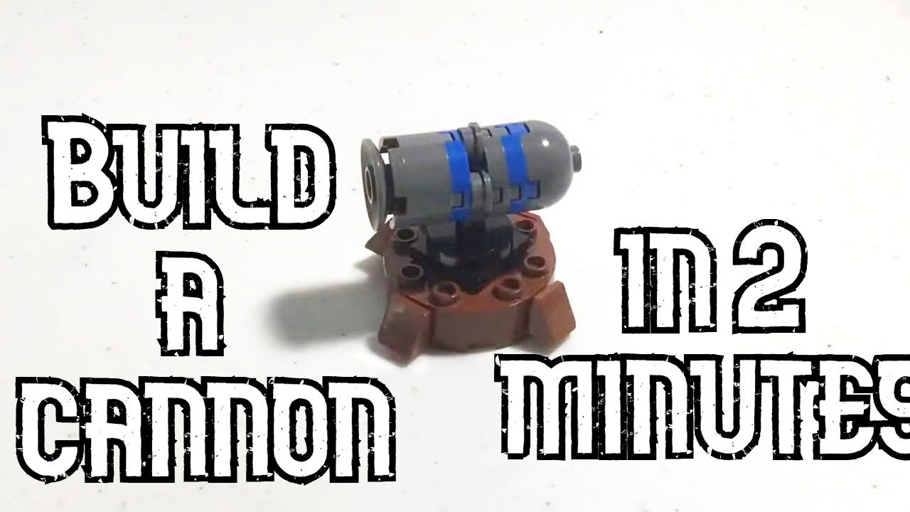 How to build a Lego Cannon from Clash Royale in less than 2 minutes ...