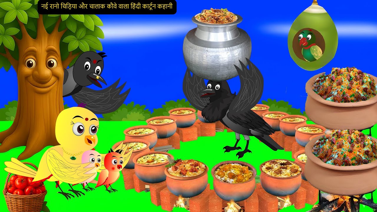 कार्टून |Rano Chidiya Ki New Hindi Kahaniyan |NEW Episode Chidiya Wala ...