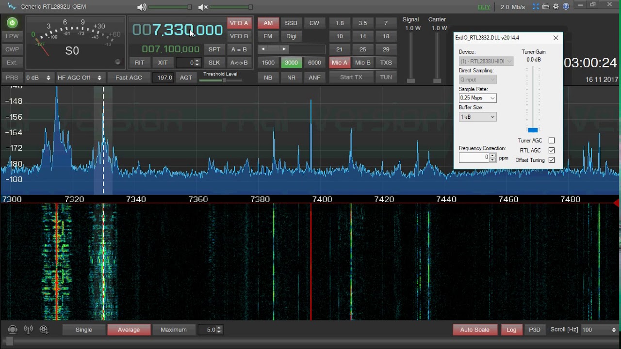 Zeus Radio software setup for RTL-SDR dongle - YouTube