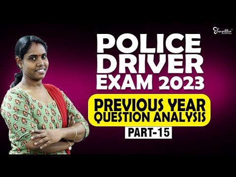 POLICE DRIVER | PSC 2023| PREVIOUS YEAR QUESTION ANALYSIS 2023| POLICE ...