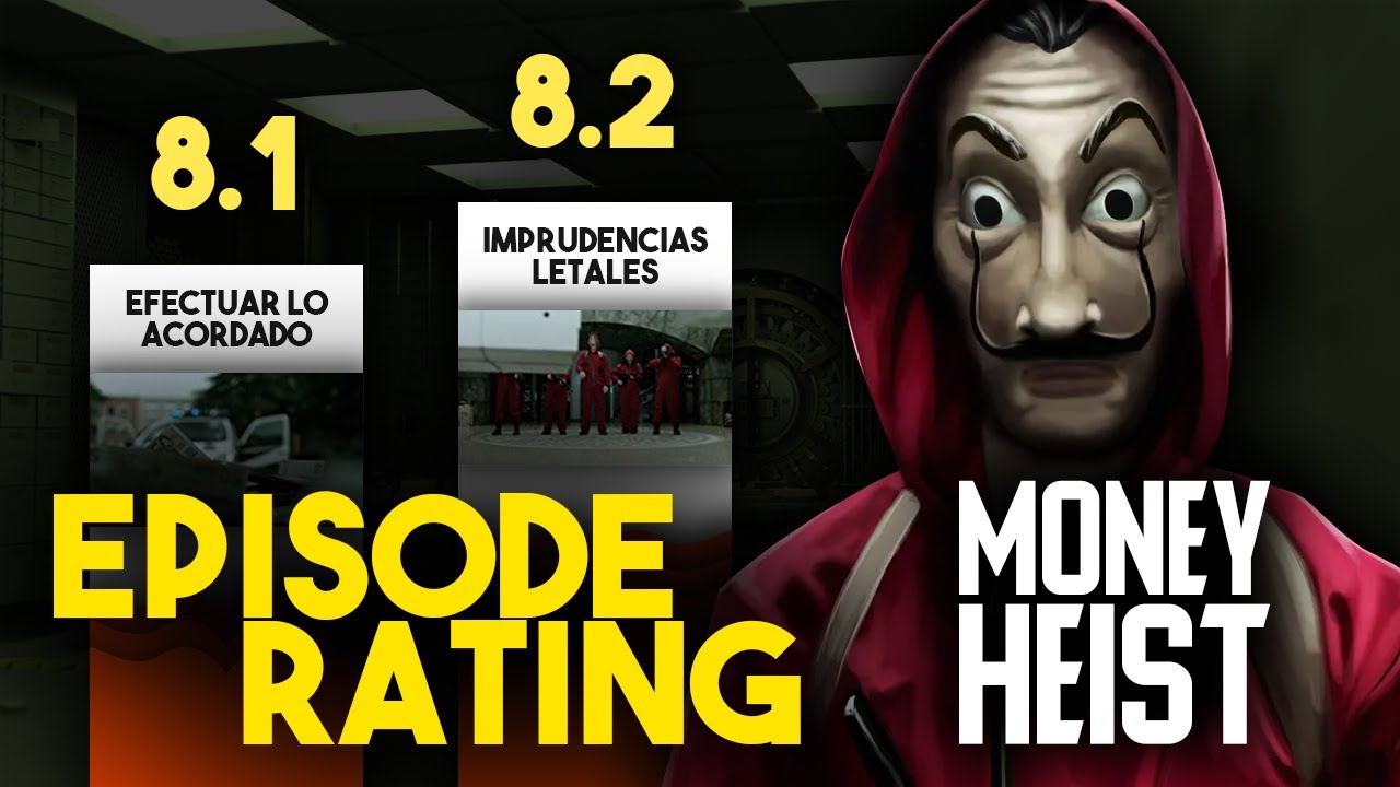 Money Heist Episode Ratings Illustrated in Infographic Form! - YouTube