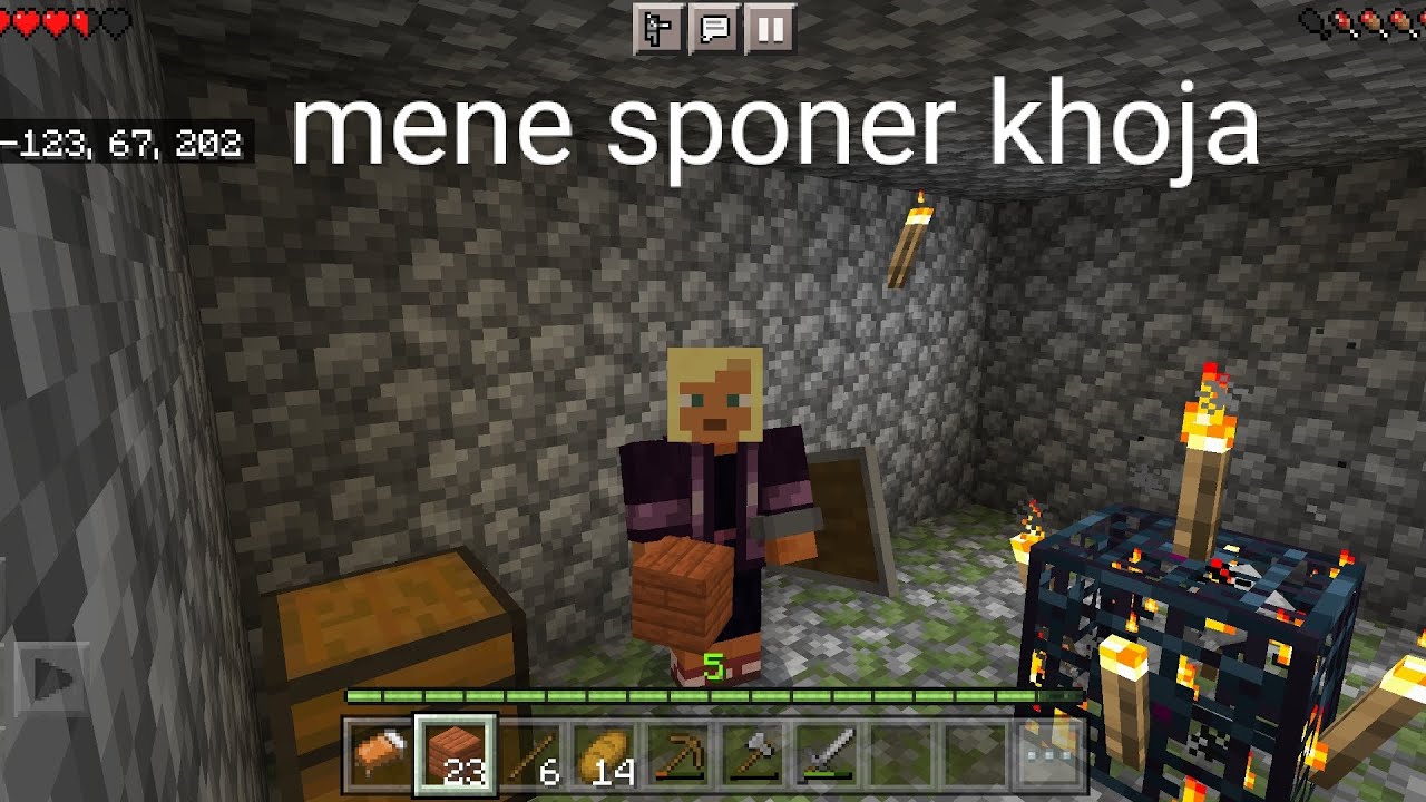 I found the sponer Minecraft pocket edition part #3 support me guys ...