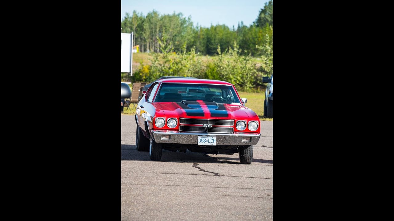 1970 Chevelle SS drag race - YouTube