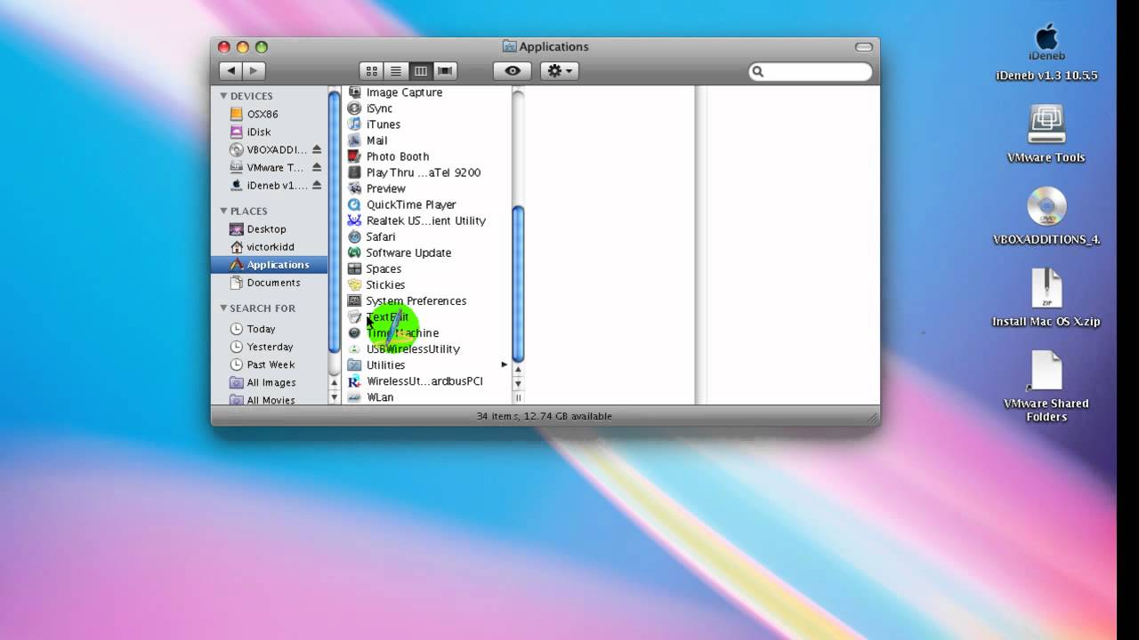 iDeneb on my PC!! - YouTube