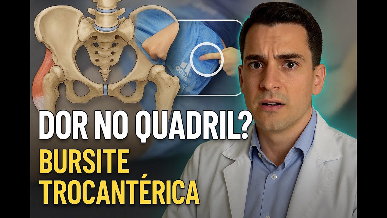 Bursite Trocantérica: Dor na Lateral do Quadril? Entenda a Causa e Anatomia Envolvida! - YouTube