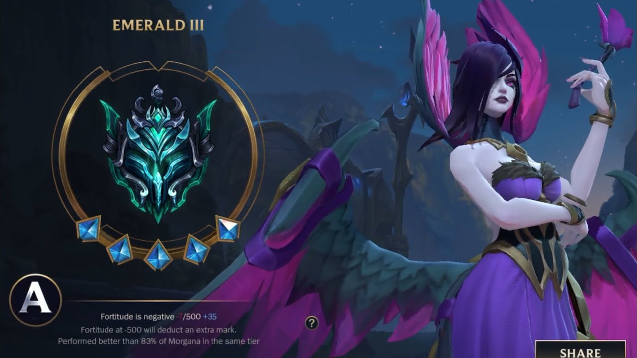 A Rating Morgana Gameplay - 6/3/10 - S11 Emerald III - Wild Rift - YouTube