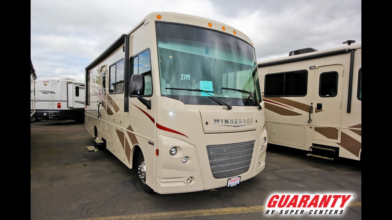 2018 Winnebago Sunstar 27 PE Class A Motorhome Video Tour • Guaranty ...