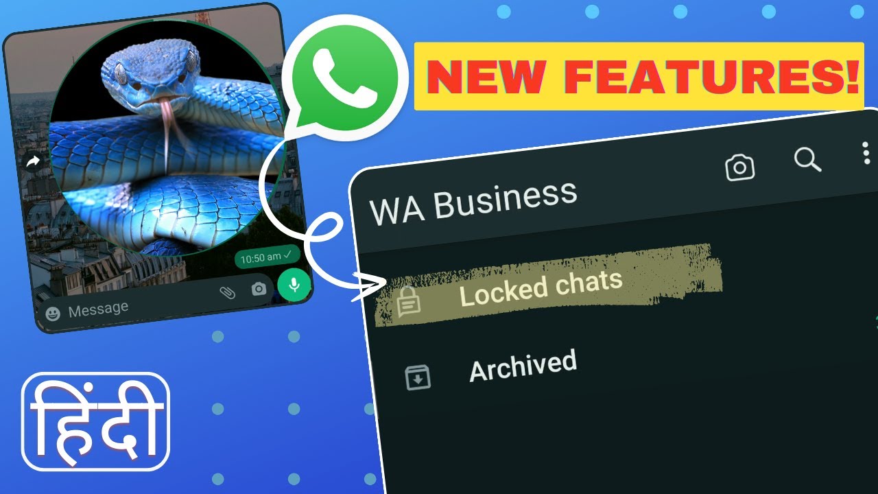 Top 6 WhatsApp NEW FEATURES 🤯 That YOU Should Know in 2024 ( Hindi ) | Techie Ajit - YouTube