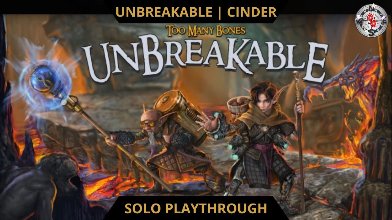 Too Many Bones Unbreakable Playthrough - Gale and Figment vs Cinder ...