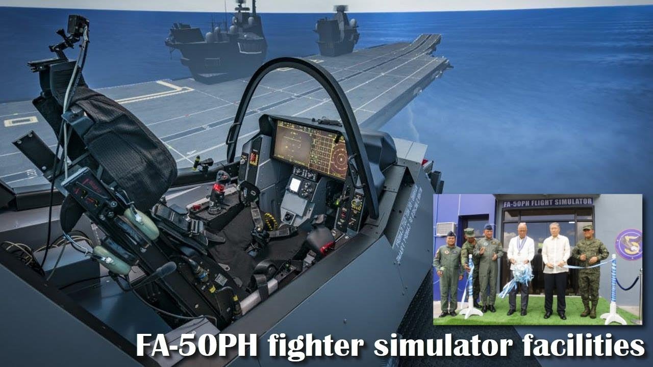 PAF Activates FA-50PH fighter simulator facilities for regenerating ...