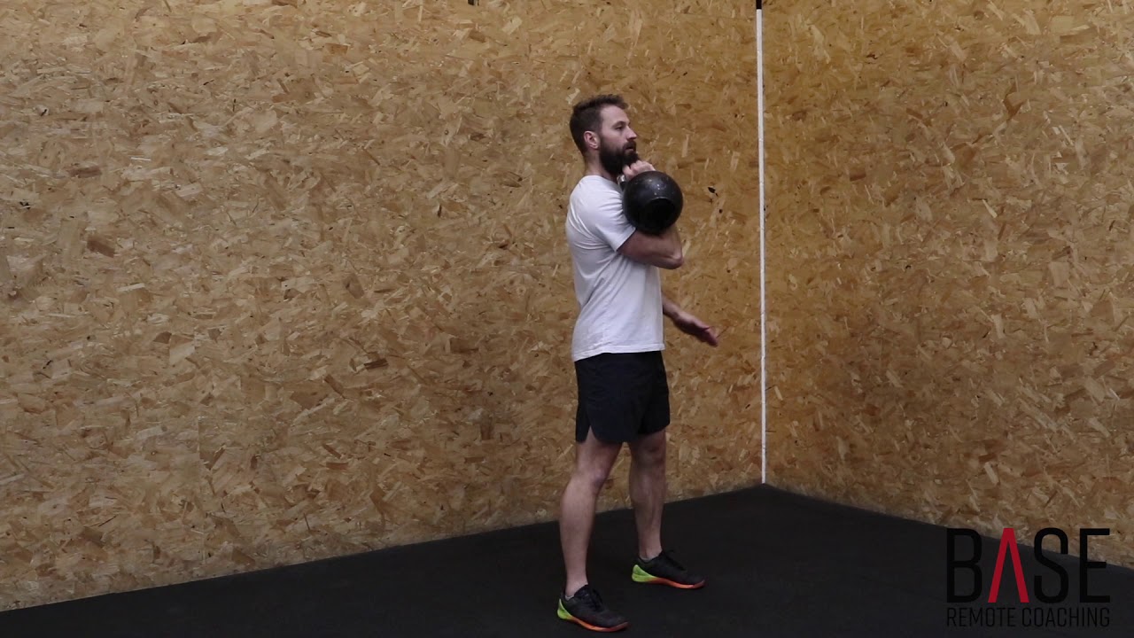 Single Arm Kettlebell Clean - YouTube