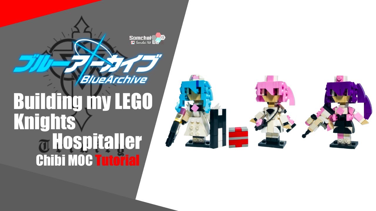 LEGO Blue Archive Knights Hospitaller Chibi Character | Somchai Ud ...