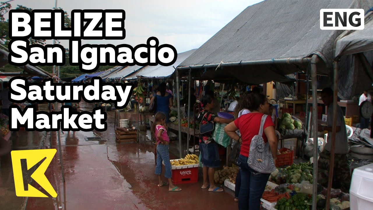 【K】Belize Travel-San Ignacio[벨리즈 여행-산이그나시오]토요일 시장/Saturday Market/San ...