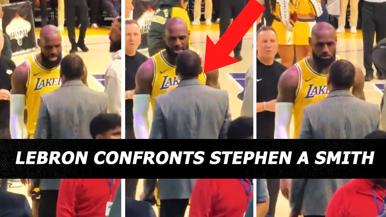 LeBron James SCREAMS At Stephen A Smith IN HIS FACE "DON'T TALK S ...