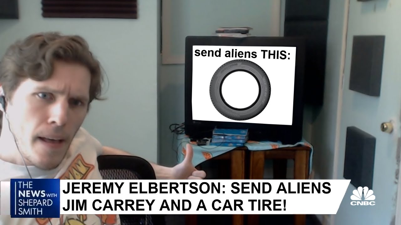 Jerma985 in the NEWS talking about ALIENS AGAIN! - YouTube