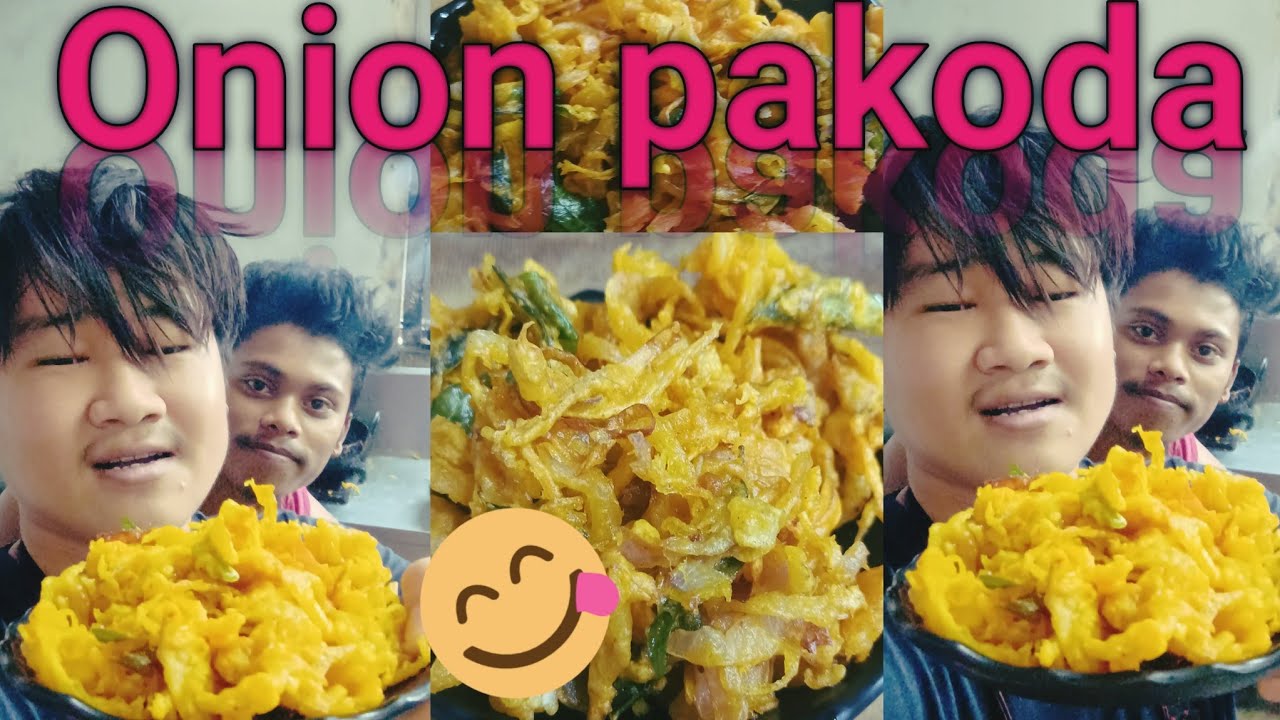 ONION PAKODA BENSON PAKODA PYAJI PAKODA BONAWNE SOJILO TARIKA🤤🤤 - YouTube